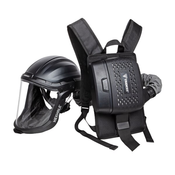 TRIDENT® HEXHALE® PAPR Complete System with Fast-Charging Extended ...